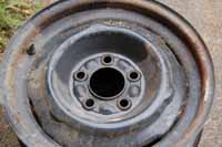Spray Paint Your Vintage Trailer Wheels, from OldTrailer.com